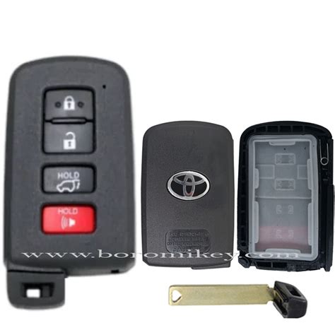 Coque De Clé Uniquement Avec Lame Marché Secondaire Pour Toyota