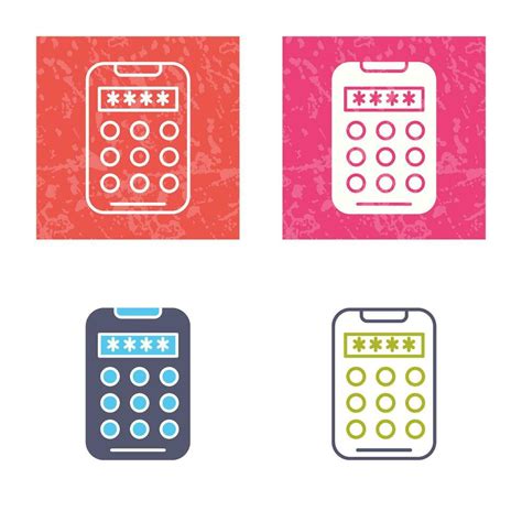 Pin Code Vector Icon 33167585 Vector Art At Vecteezy