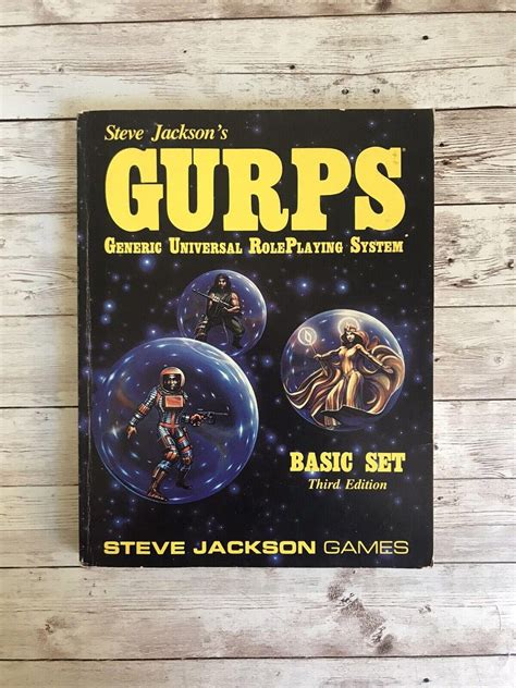 Steve Jacksons Gurps Generic Universal Role Playing System Basic Set 3rd Edition Etsy