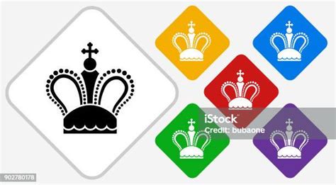 皇冠顏色菱形向量圖示向量圖形及更多公主圖片 公主 國王 圖標集 Istock
