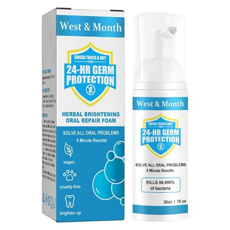 Pure Herbal Super Whitening Teeth And Mouth Repair Foam Whitens Teeth