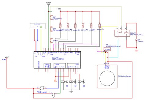 Sistema De Alarma Plc Resources EasyEDA