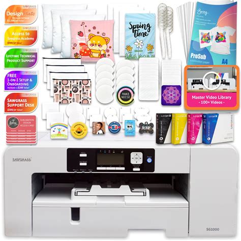 Sawgrass Sg1000 Sublimation Printer Bundles Swing Design