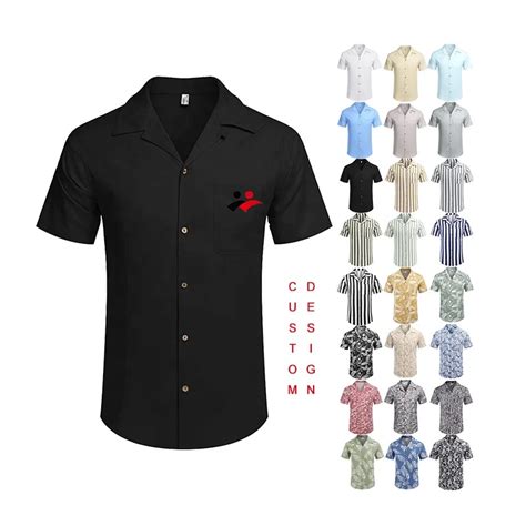 Factory Direct Sales Collar Button Slim Casual Lapel Polo Men Summer