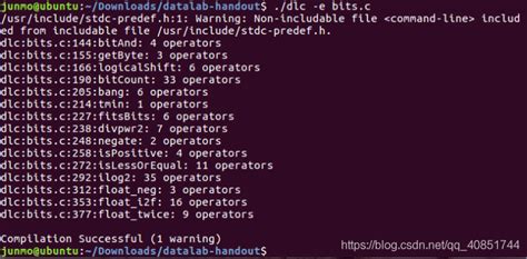 深入理解操作系统——datalab handout bits c csdn博客