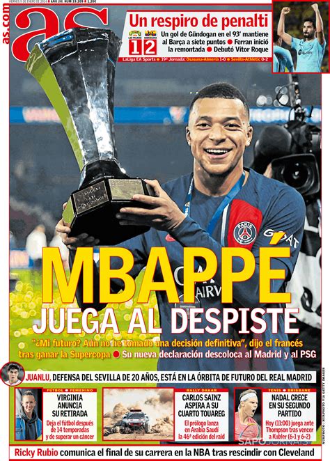As 5 Jan 2024 Jornais E Revistas Sapopt Última Hora E Notícias