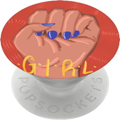 Download Girl Power Popsockets Graphic Design Full Size Png Image