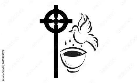 Catholic Baptism Baptism Symbol Sacraments Of Catholic Church