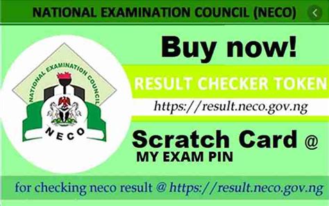 buy neco result token online using phone or laptop