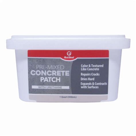 Red Devil® Pre Mixed Concrete Patch With Urethane 1 Quart Kroger