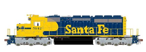 Scaletrains Rivet 38774 Ho Scale Emd Sd40 2 Santa Fe Atsf 5162 Dc