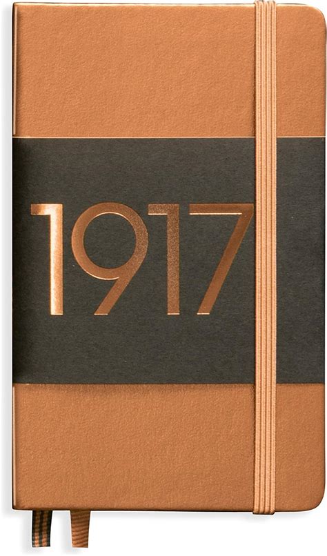 Leuchtturm1917 Edición Especial Metálica Cuaderno De Tapa Dura De