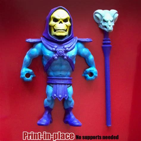 Stl File Mini Skeletor Filmation Animation Style 💀・3d Printing Design To Download・cults
