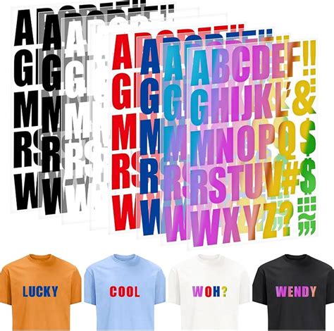 Iron On Letters For Shirts 43 Pcs Iron On Letters For Clothes Heat