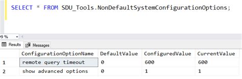 Sdu Tools Sql Server System Configurations And What S Changed The