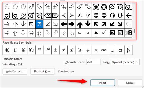 How To Insert Arrows In Microsoft Word Documents