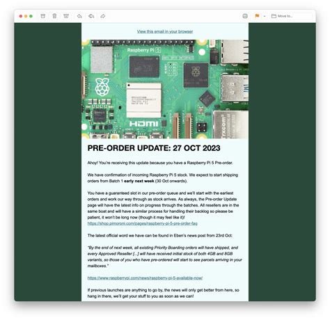 Raspberry Pi 5 Chrisrcook