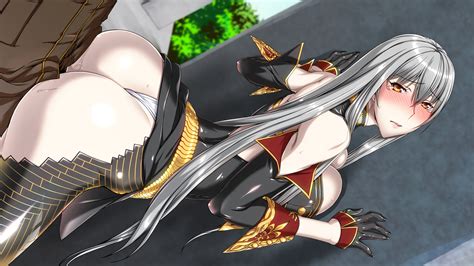 Rule 34 Against Wall Ass Bare Shoulders Black Gloves Blush Breast