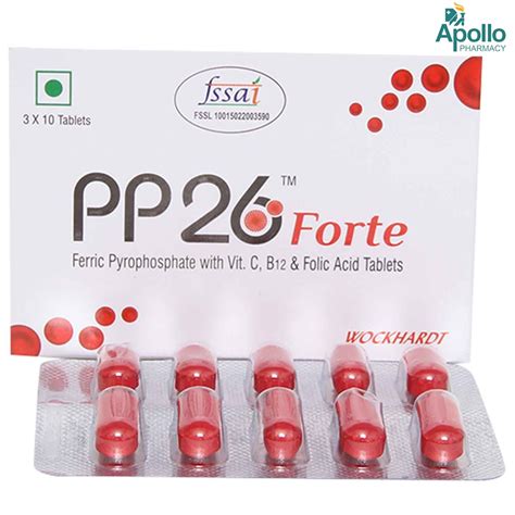 Pp 26 Forte Tablet 10s Price Uses Side Effects Composition Apollo