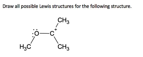 Solved Draw All Possible Lewis Structures For The Following Chegg