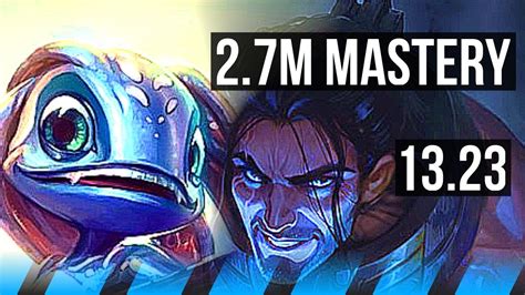 FIZZ Vs SYLAS MID 2 7M Mastery 1400 Games 6 Solo Kills 7 1 0