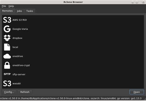 rclonebrowser simple cross platform gui for rclone supports macos