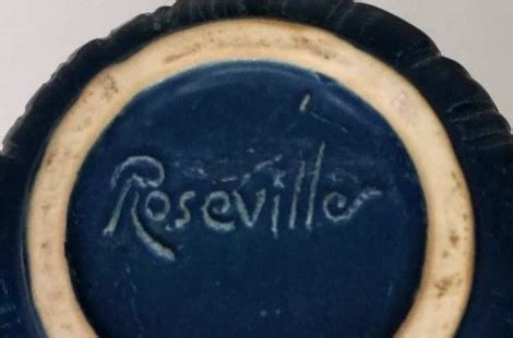 Vintage Roseville Pottery Marks Identification Guide
