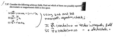 Solved 737 Consider The Following Arbitrary Fields Find