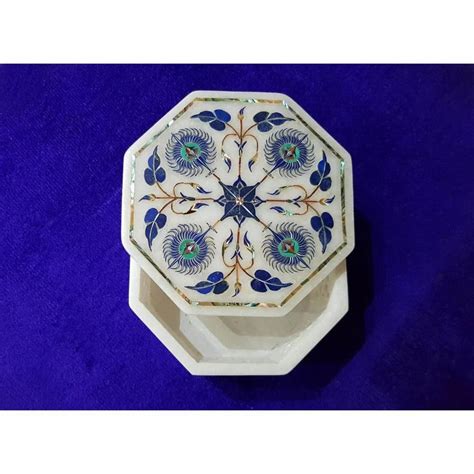 Black Elegant Small Marble Box For Stylish Storage Size 5x5 Inch At ₹ 1500 Piece In New Delhi