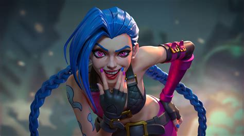 Jinx Arcane Coloring Page