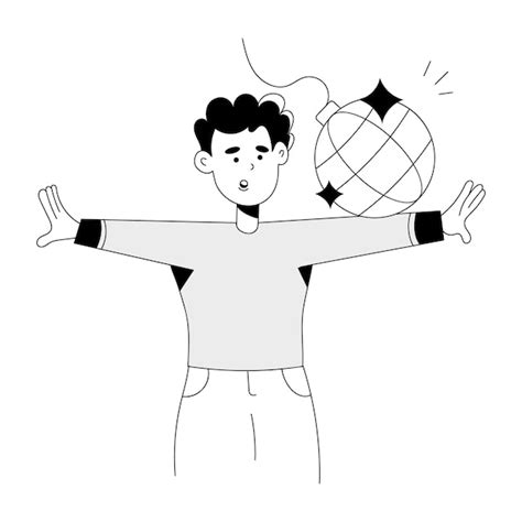 Premium Vector Sketchy Illustration Of Disco Dancing