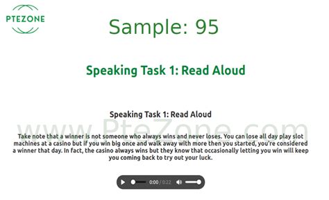 PTE Read Aloud Sample 95 FreePTETest