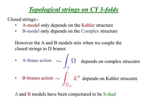 Ppt The Topological G 2 String Powerpoint Presentation Free Download