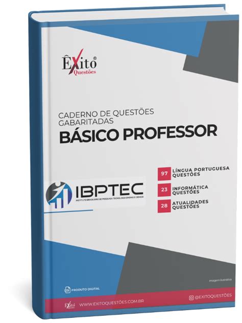 Caderno De QuestÕes Gabaritadas Caderno BÁsico Para Professor Ibptec