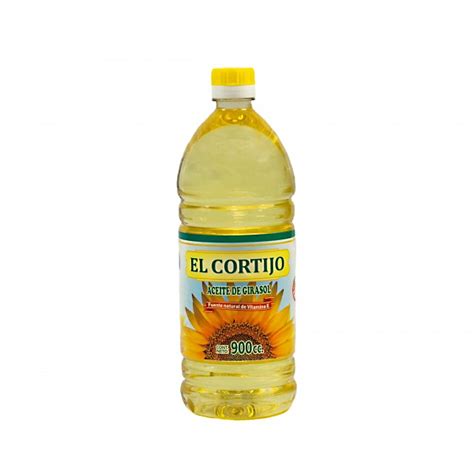 Aceite De Girasol Puro El Cortijo X900ml Utt Nodo Morón