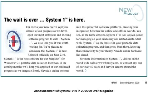 Celebrating 20 Years Of System 1 Baker Hughes