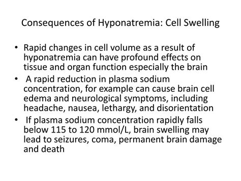 Ppt Effect Of Adding Saline Solution To The Extracellular Fluid Powerpoint Presentation Id