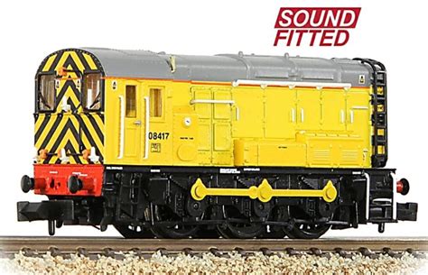 Graham Farish 371011sf Class 08 08417 Network Rail Yellow