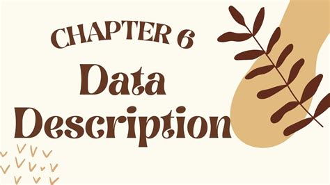 Introduction To Data YouTube