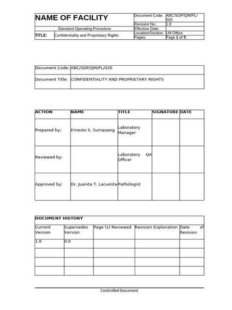 20 Confidentiality And Proprietary Rights Pdf