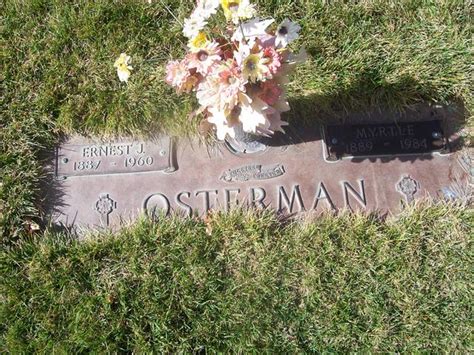 Ernest Osterman 1887 1960 Find A Grave Memorial