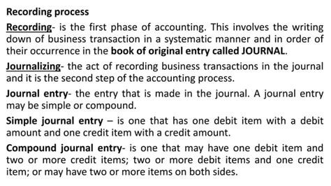 Journalizing And Postingpptx Stocks And Bonds Personal Investing