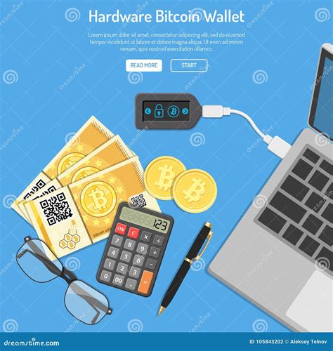 Crypto Currency Bitcoin Technology Concept Stock Vector Illustration