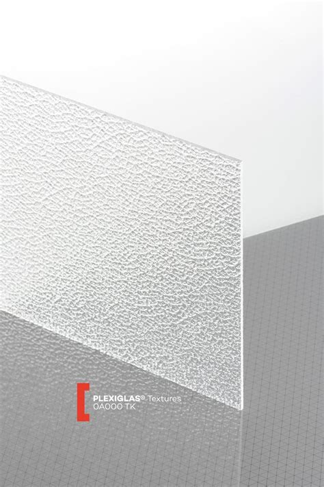 Plexiglas® Textures 0a000 Tk Clear Acrylic Sheet
