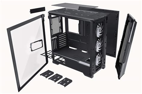 Phanteks Ph Ec500atgdbk01 Eclipse P500a High Airflow Full Metal Mesh