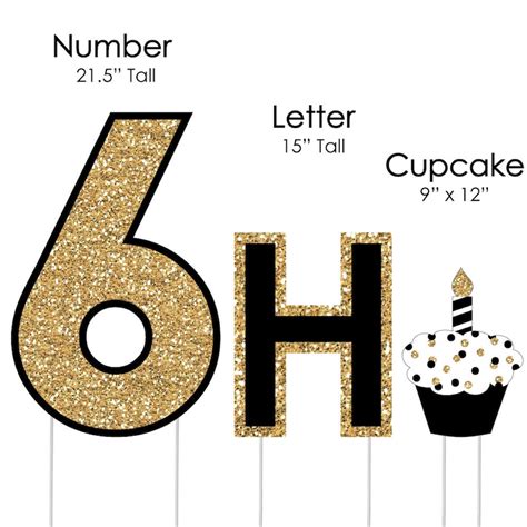 60th Birthday Yard Sign Outdoor Lawn Birthday Decorations Etsy
