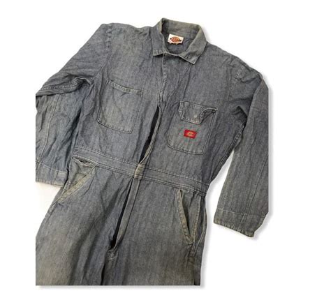 Dickies Vintage Dickeis Harringbone Overall Grailed