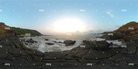 360° View Of Cola Beach Goa Alamy