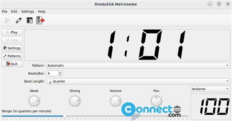 Drumstick Metronome Midi Metronome Using Alsa Sequencer