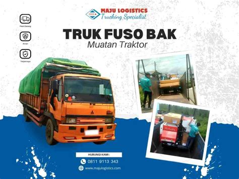 Truk Fuso Bak Muatan Traktor Maju Logistics